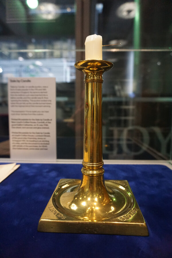 Candle Auctions – Insurance Museum